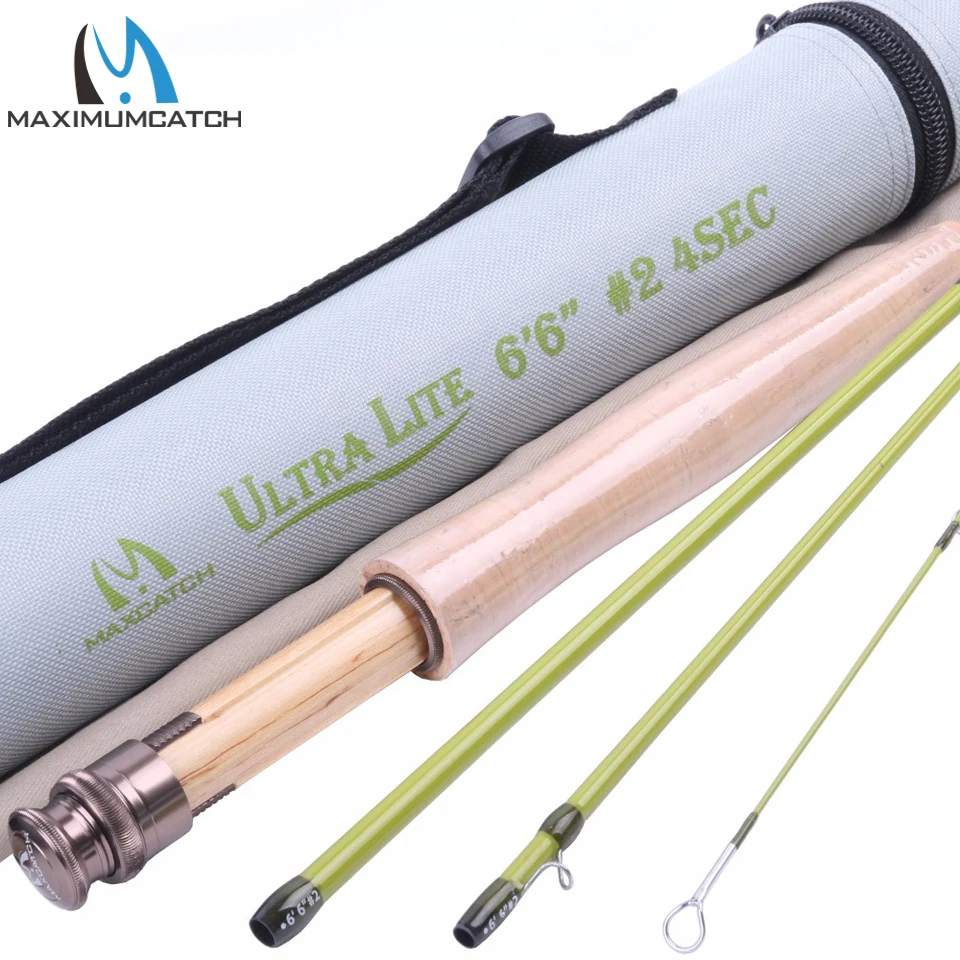 Maximumcatch Fly Fishing Rod 6.6FT 2WT Fast Action With Cordura Tube ...
