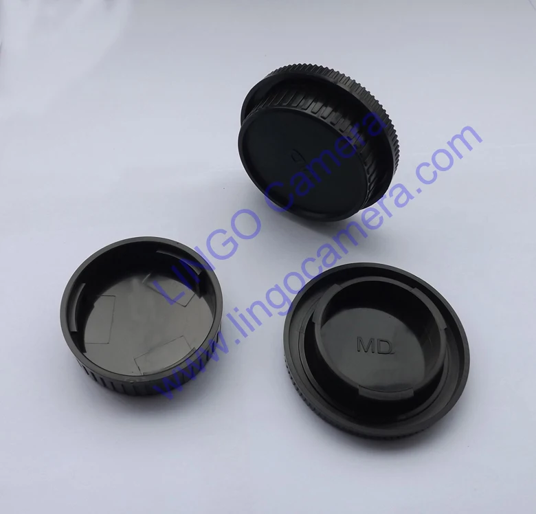 NP3208 Set of Professional Rear Lens Cap + Camera Body Cap for Minolta ...