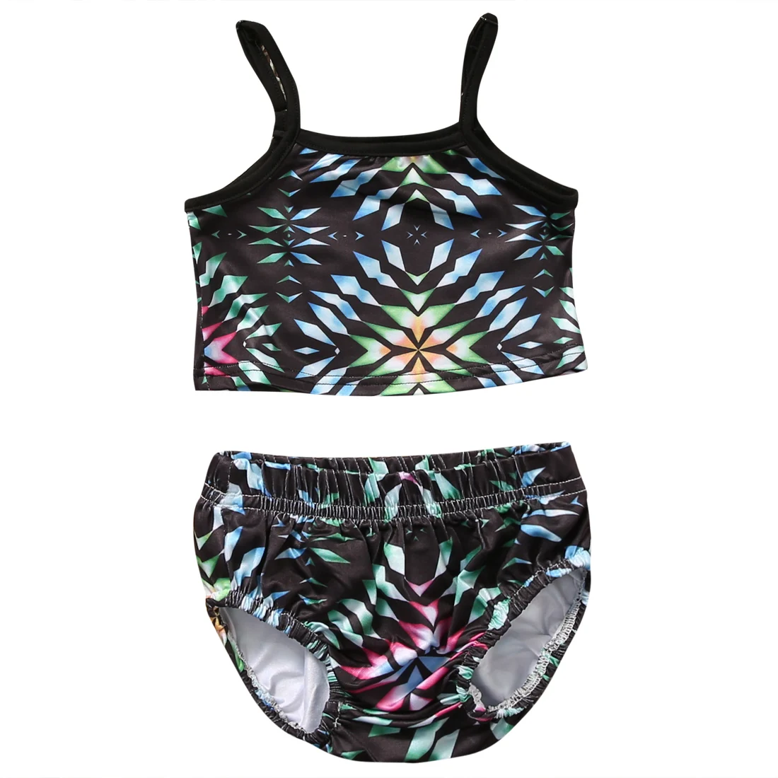 2017 Kids Swimming Costumes Baby Girls Monokini Bikini Set Swimwear ...