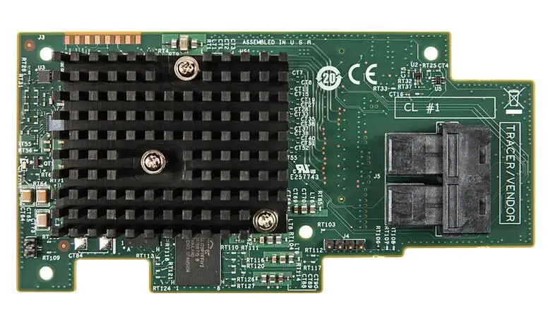 RaidStorage Módulo RAID integrado Intel, tarjeta RMS3HC080 SFF8643 sin ...