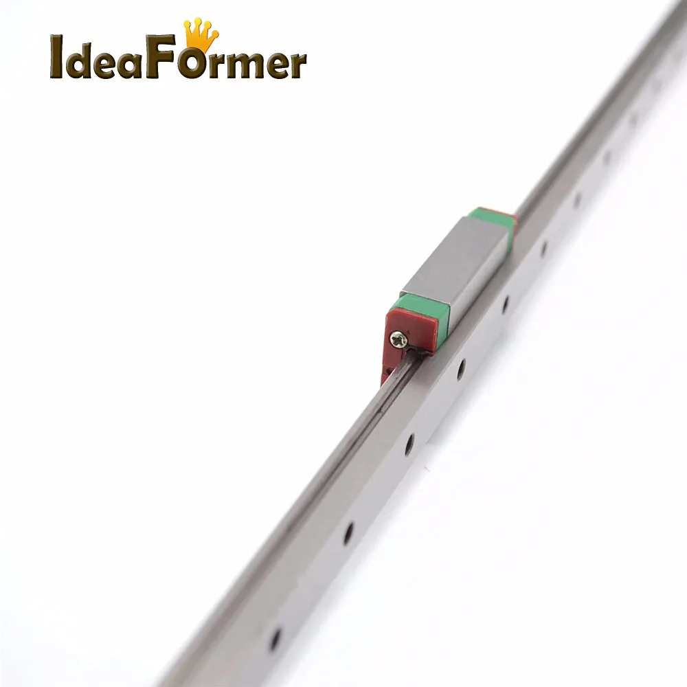 12mm MGN12 + 320 400 500 600 mm linear rail way Linear carriage Guide ...