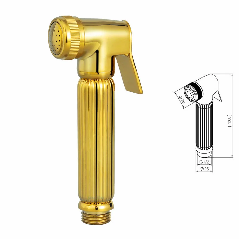 Bidet-Shattaf-Douche-Spray-Chrome-Toilet-Shower-Head-Golden-Brass-02 ...