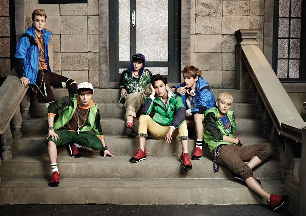 Exo Photoshoot High Cut