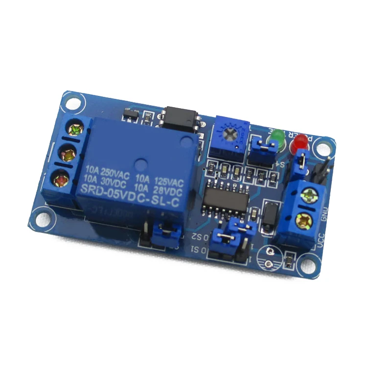 5V high and low level trigger delay switch delay relay delay circuit ...