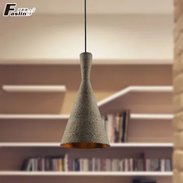 Fasi Lin ] [ Free shipping personality rope lights horn chandelier cafe ...