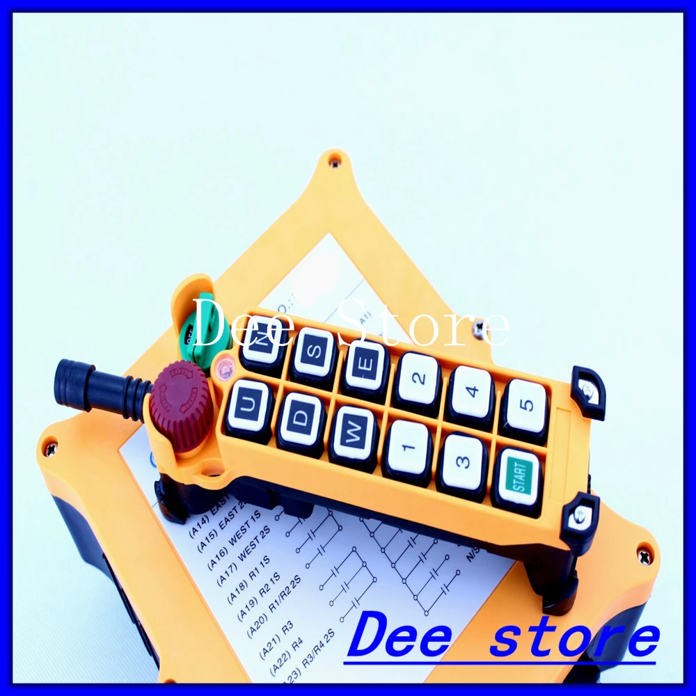 11 Channels 1 Speed 1 Transmitter Hoist Crane Truck Radio Remote ...