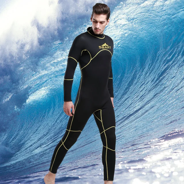 Wetsuits Mens Premium Neoprene 3mm Neoprene Full Body Suit Good For