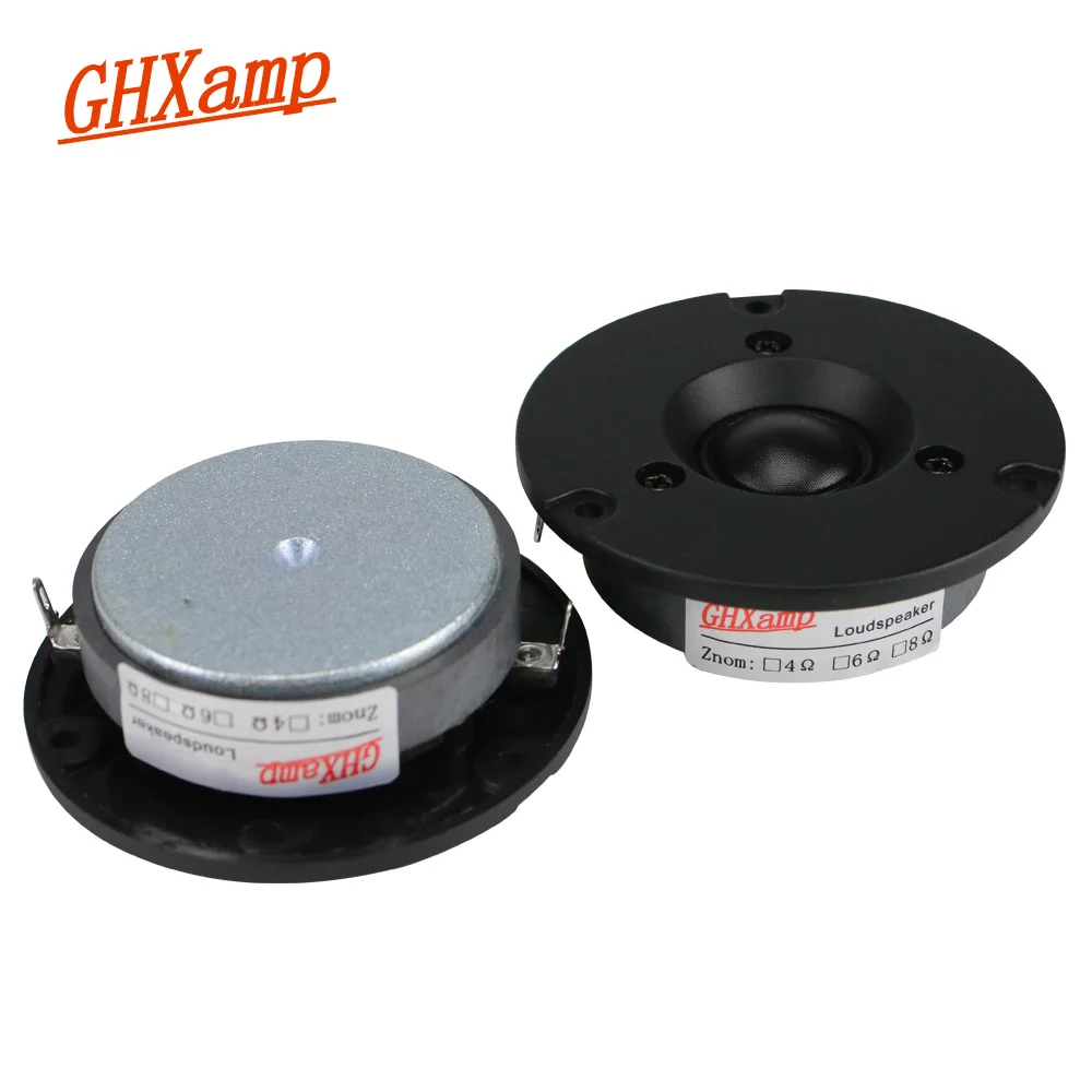GHXAMP 3 Inch 6OHM 40W Tweeter Speaker Unit Dome HIFI Silk film Home ...