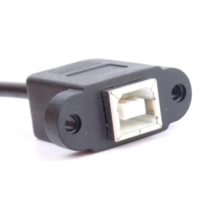 Usb 20 B Male To Usb B Female Socket Printer Panel Mount Extension 50cm Cable 69719 In