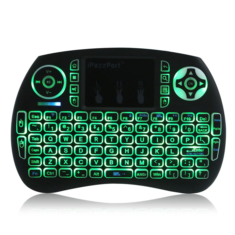 21s Wireless Mini Keyboard Backlight Function With Touchpad Pk M2s H9 ...