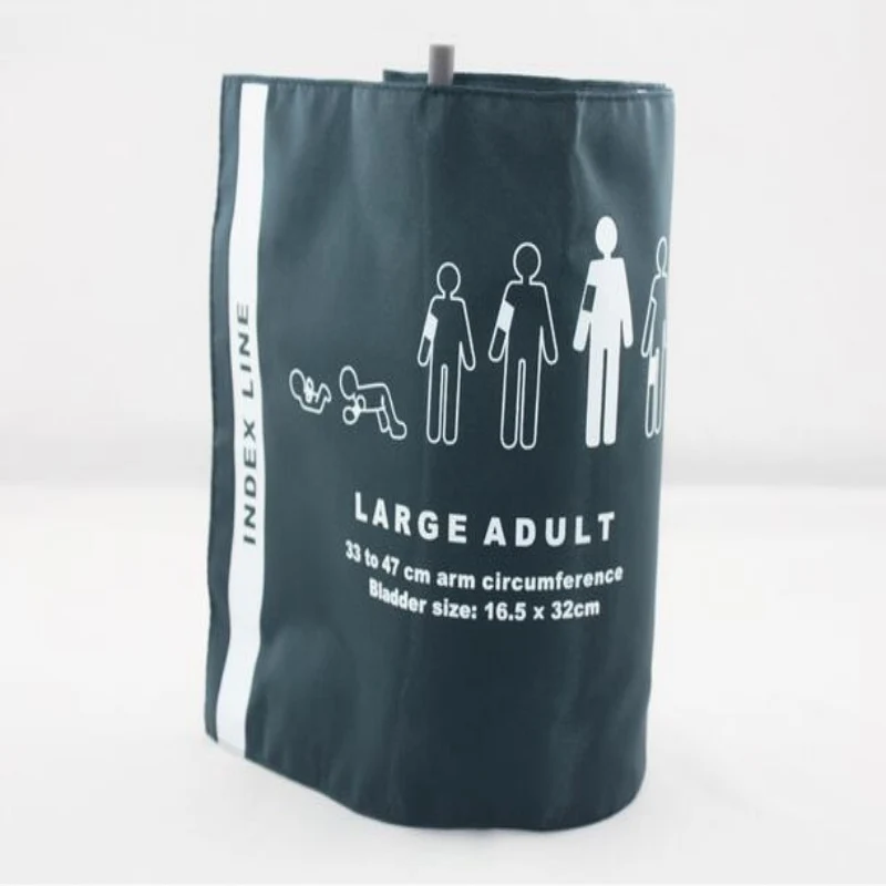 Large-Adult-Nylon-Material-Reusable-NIBP-Single-Tube-Cuff-TPU-Bladder ...