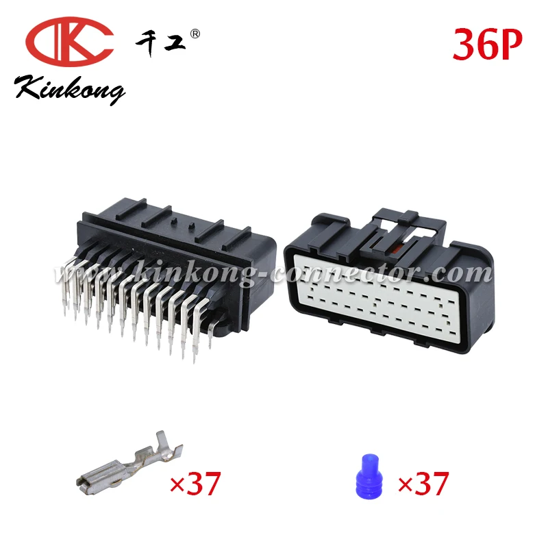 344108 1 344111 1 344112 1 344108 1 36 핀 PCB 암수 방수 커넥터, 터미널 및 씰 포함|커넥터 ...