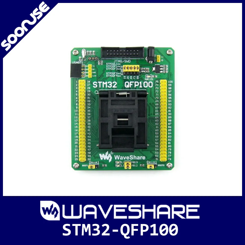 STM32 QFP100, QFP100 TQFP100 FQFP100 PQFP100 STM32 Yamaichi IC Test ...
