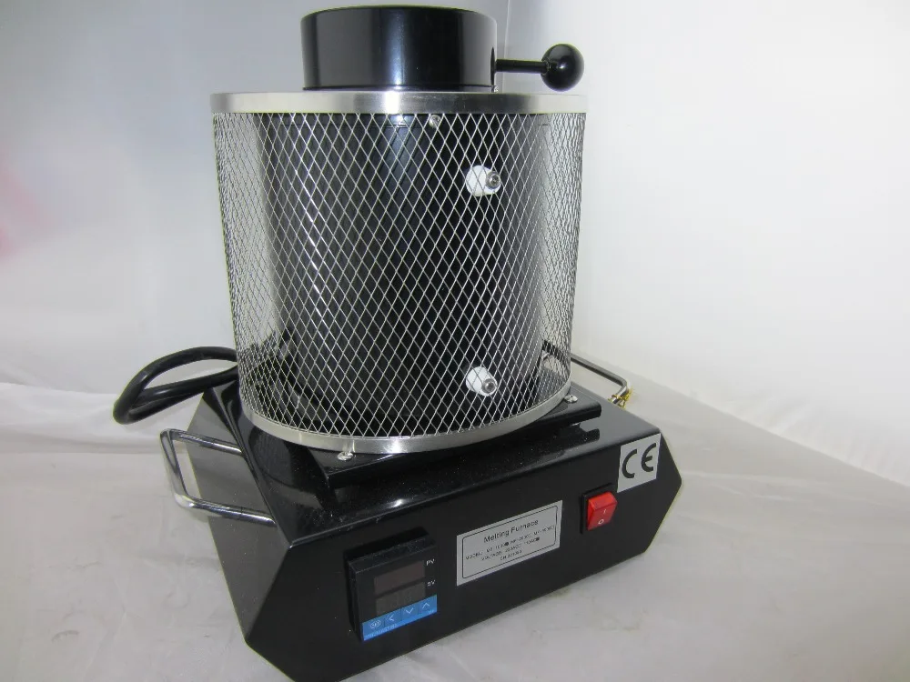 220V High temperature Melting Furnaces, Gold Melting Furnace with 1KG ...