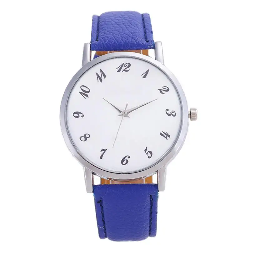 quartz watch Blue Beautiful Fashion Simple Watch dress dropshipping ...