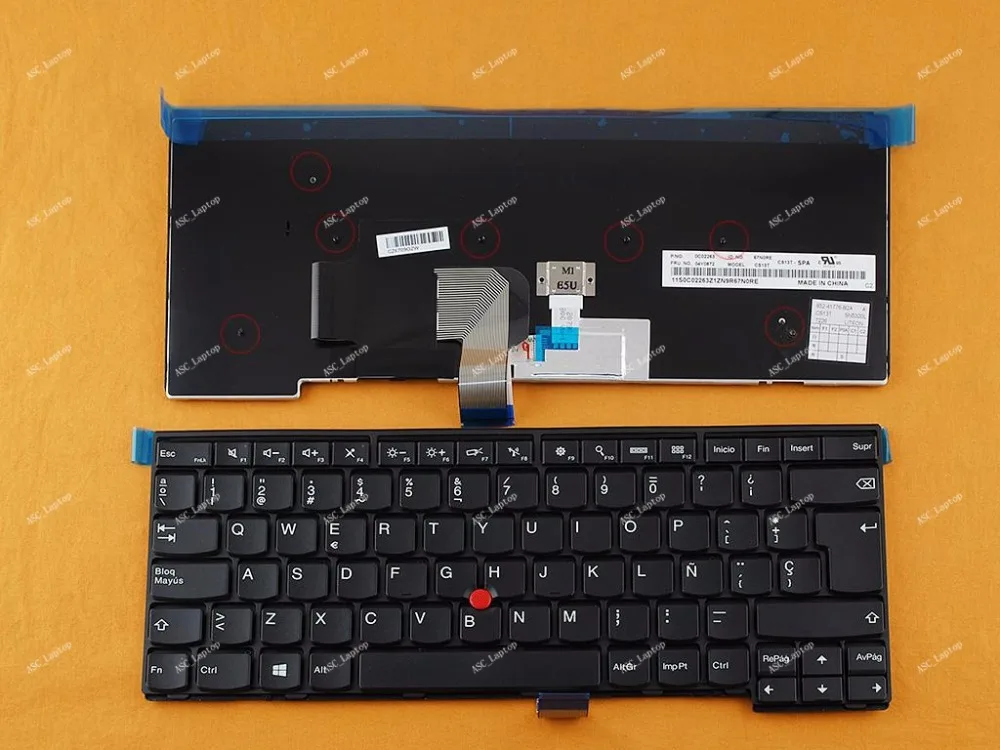 New Sp Spanish Teclado For Ibm Lenovo Thinkpad T431s T450 T450s T460 ...