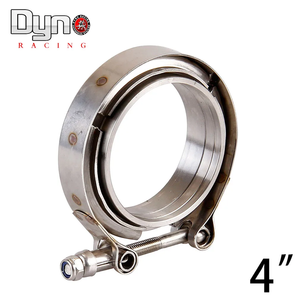 Universal Upgraded 4 inch Auto Parts V band clamp kit for Turbo ...