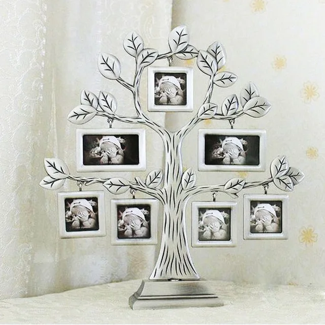 Family Tree Metal Picture Frame at Heidi Burkholder blog