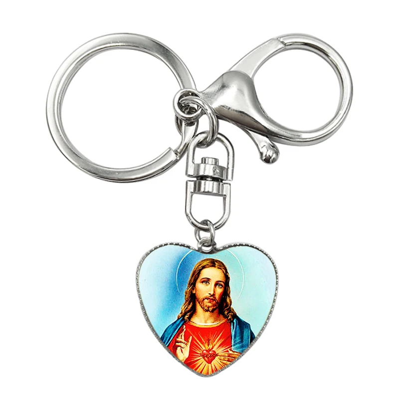 Christian-Jewelry-Inspirational-Jesus-Keychain-Key-Ring-Faith-Bible ...