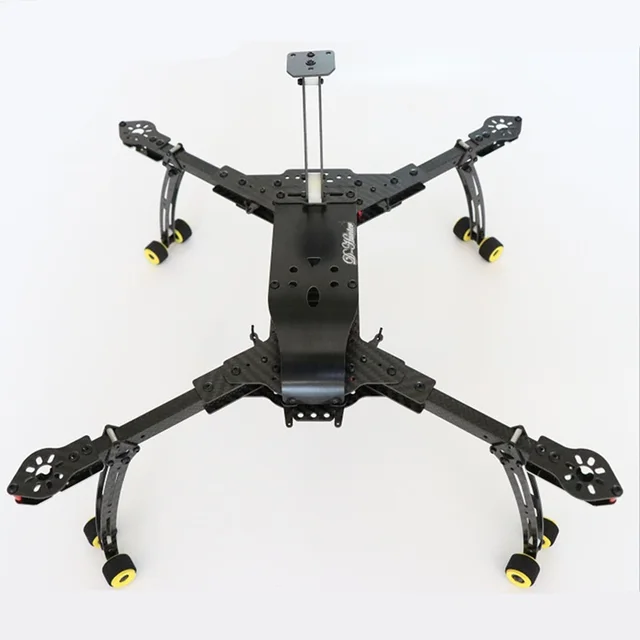 DIY DH410 pro FPV 3K pure carbon folding frame with landing gear 410mm ...