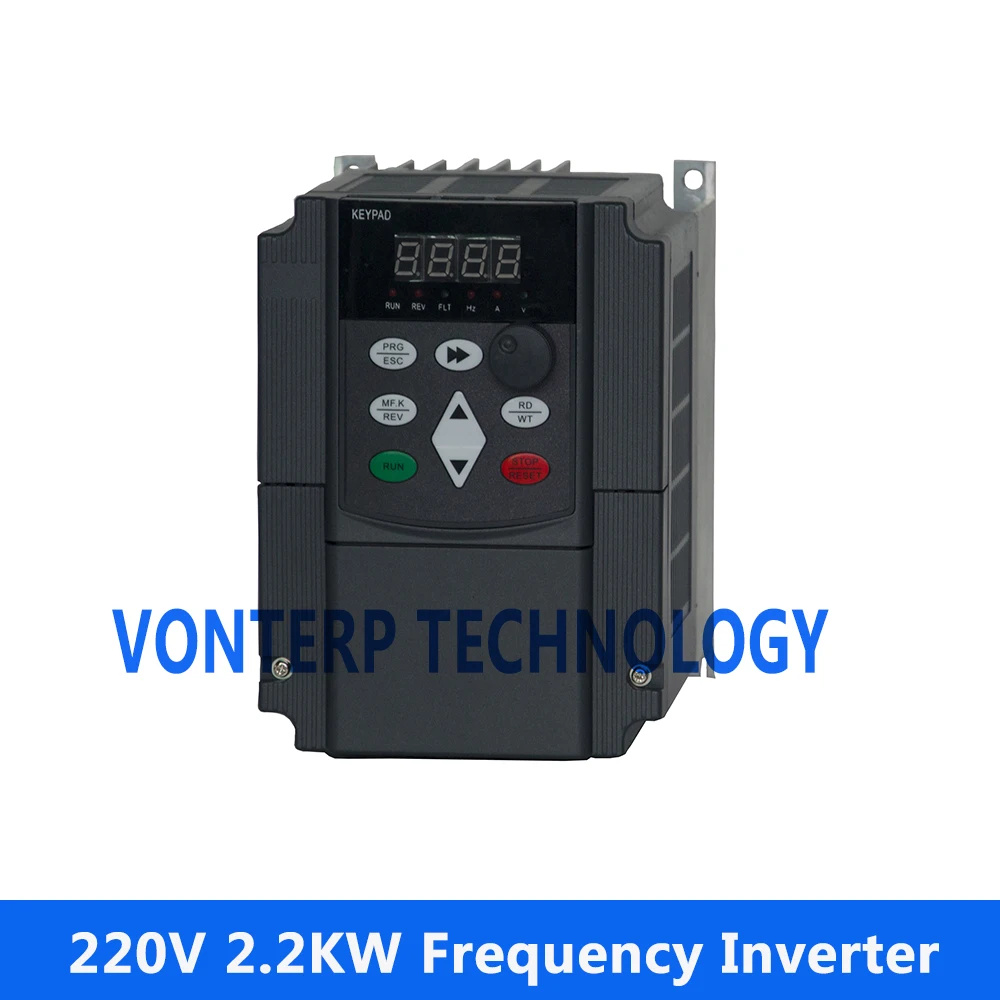 220v 2.2kw single phase input and 220v 3 phase output ac Motor drive inverter/VSD/VVVF ...