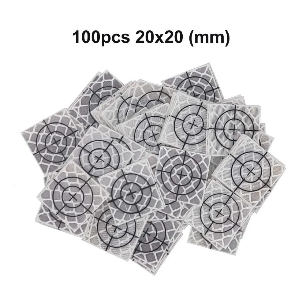 100pcs-Reflector-Sheet-20-x-20-mm-20x20-Reflective-tape-target-for ...