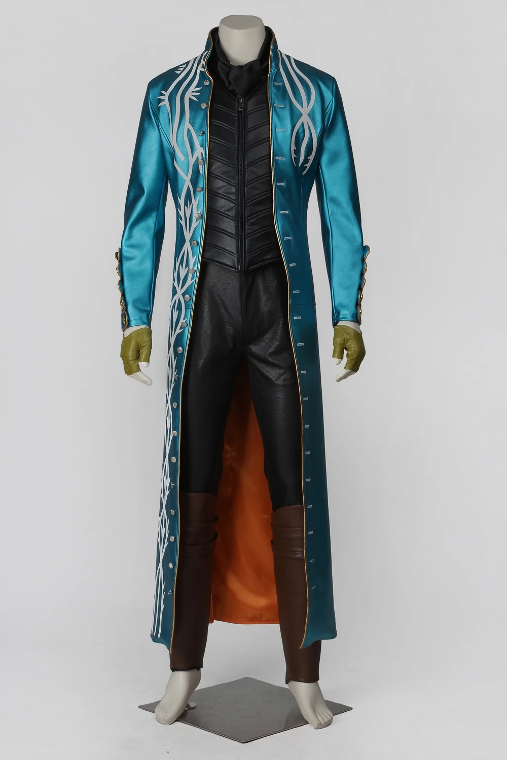 Devil May Cry 3 Vergil Cosplay Costume Adults Men Halloween Fancy Party ...