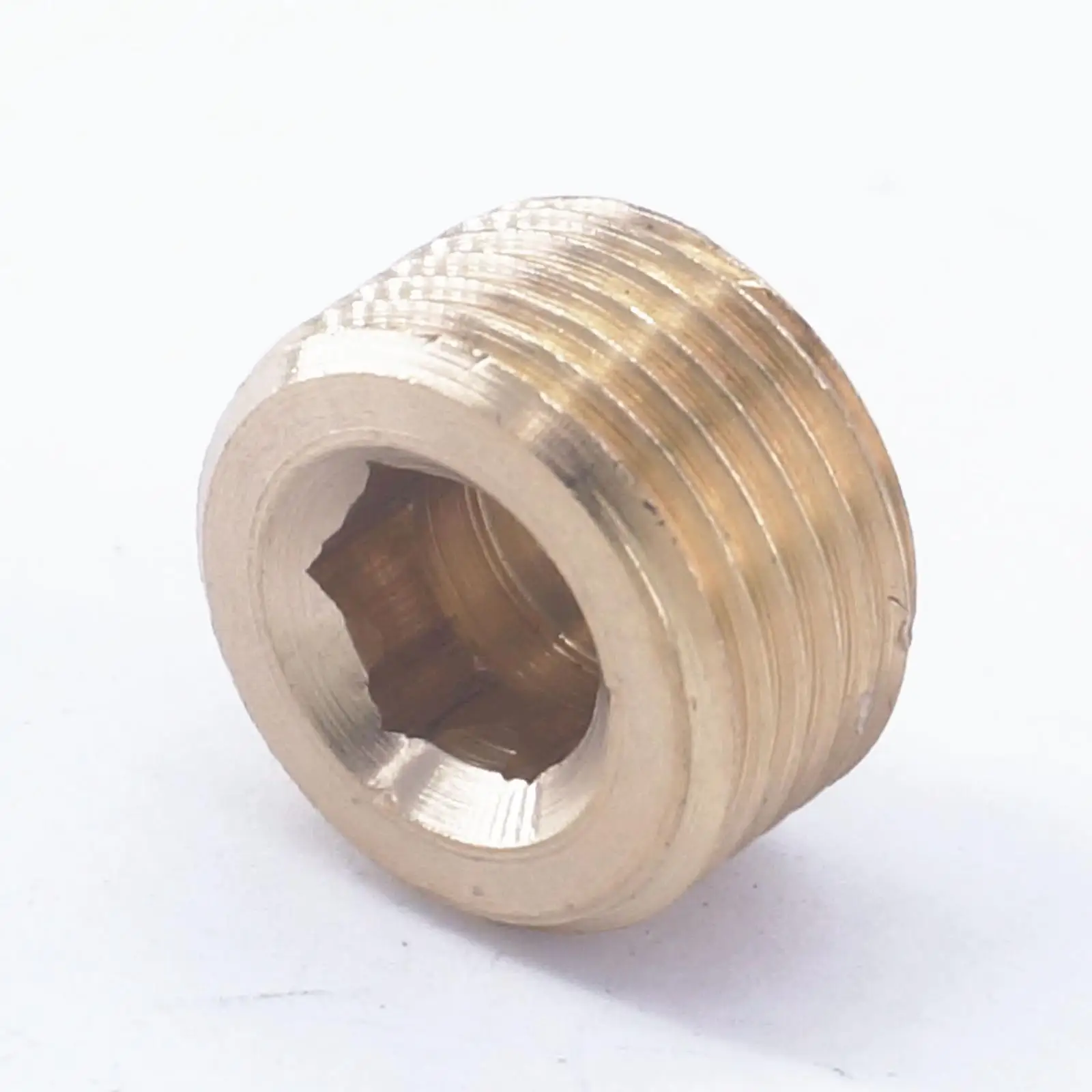 M18x1-5mm-Metric-male-Thread-Brass-Pipe-Countersunk-Plug-Internal-hex ...