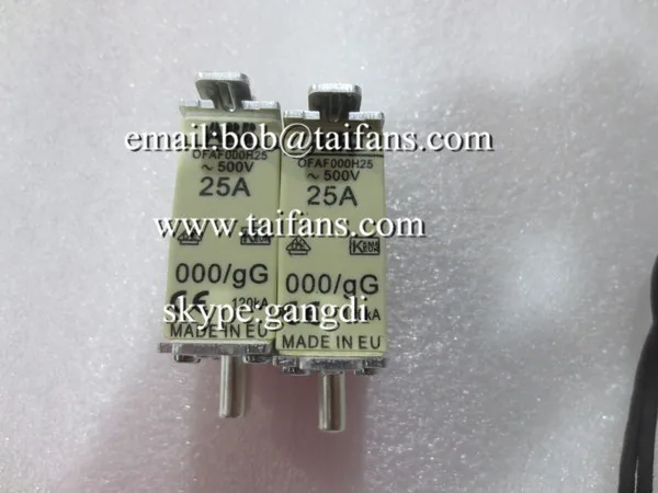 Nuevo fusible OFAF000H25 OFAF000H32 OFAF000H40 OFAF000H50 OFAF000H63 OFAF000H80 OFAF000H100 500V