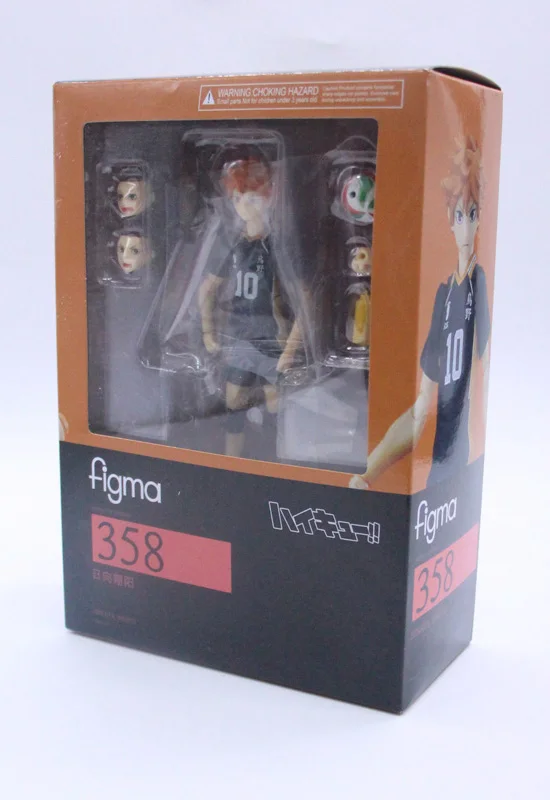 Haikyuu Figma 358 Hinata Shoyo Volleyball figure toys PVC Japanese ...