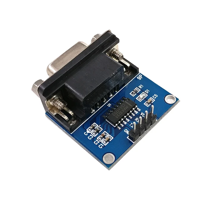 MAX3232 RS232 para Módulo Conversor TTL Porta Serial Conector DB9 ...