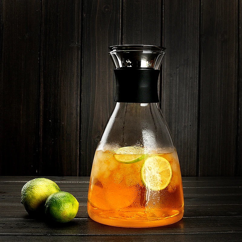 High temperature cold glass kettle juice maker cold bottle of water ...