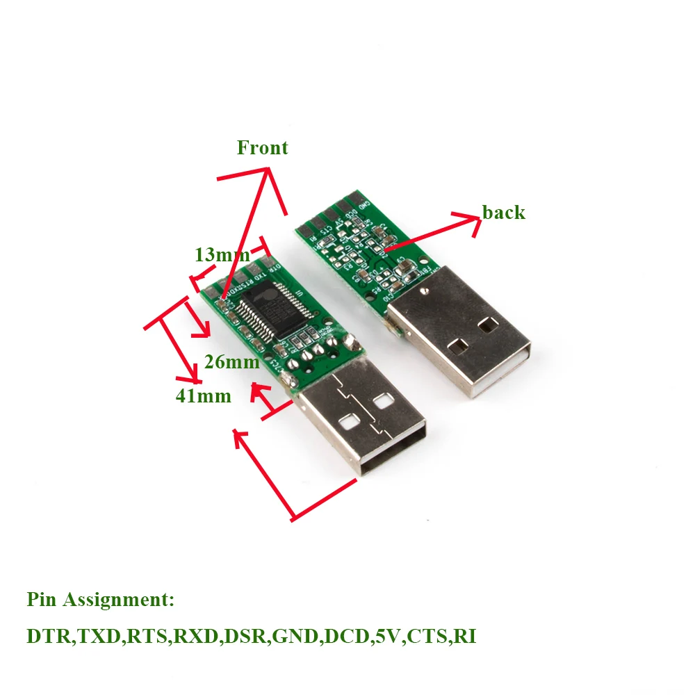 PL2303 USB rs232 converter adpater serial module port Prolific pl2303 ...