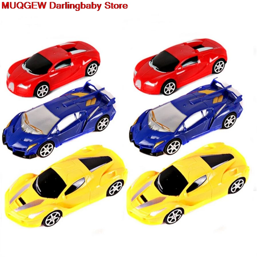 Cute Cartoon Colorful Momentum Inertial Friction Car Toy Fun Funny ...