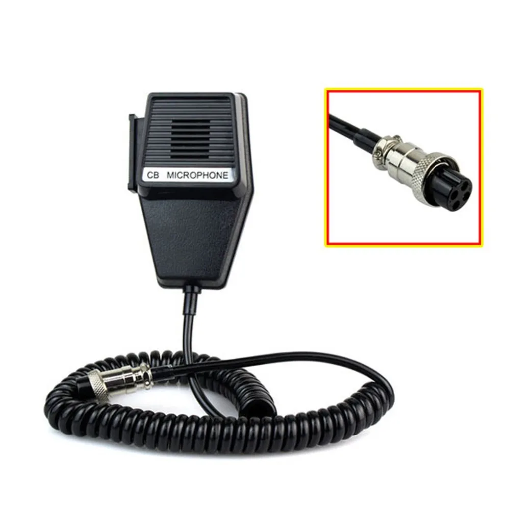 Workman CM4 CB Radio Speaker Mic Microphone 4 Pin for Cobra/Uniden Car ...