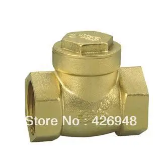 2-DN50-Port-size-Brass-horizontal-check-valve-one-way-valve-Water-Pipe ...
