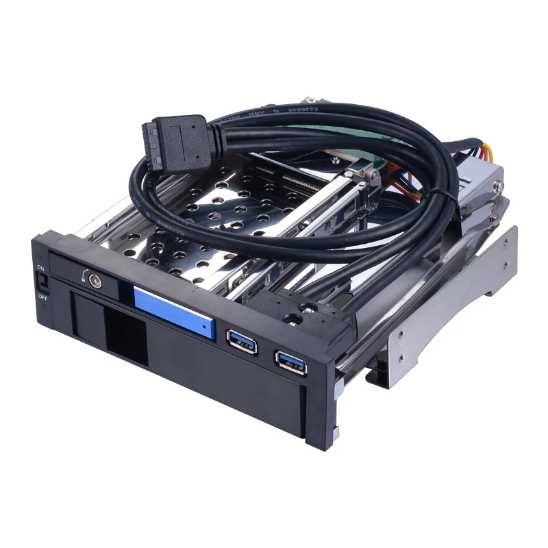 Uneatop ST7223UL 2.5+3.5 inch Dual Bay 2 bay SATA HDD Rack Enclosure ...