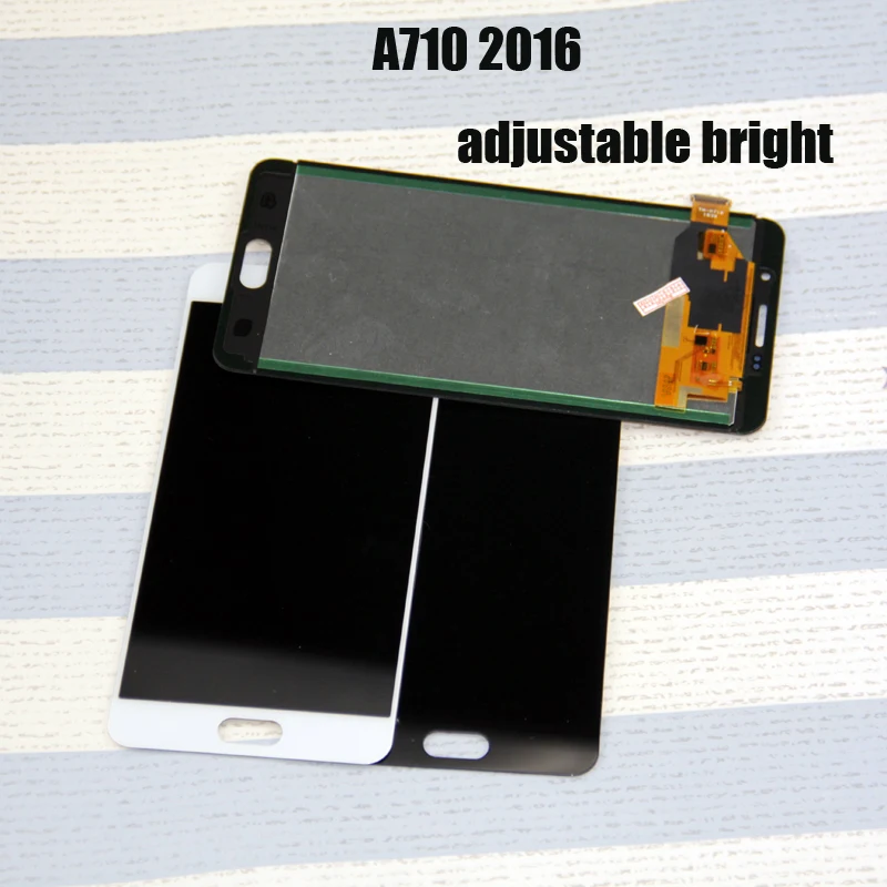 A710 lcd For Samsung Galaxy A7 2016 A710 A7100 A710F A710M LCD Display Touch Screen display ...