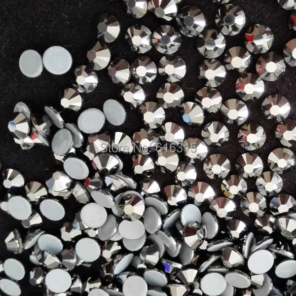 ss30 6.5mm silver hot fix rhinestone 288 pcs per lot,strass for crystal ...