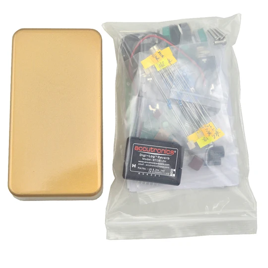 DIY Digital Reverb Guitar Effect Pedal kit True Bypass Kits