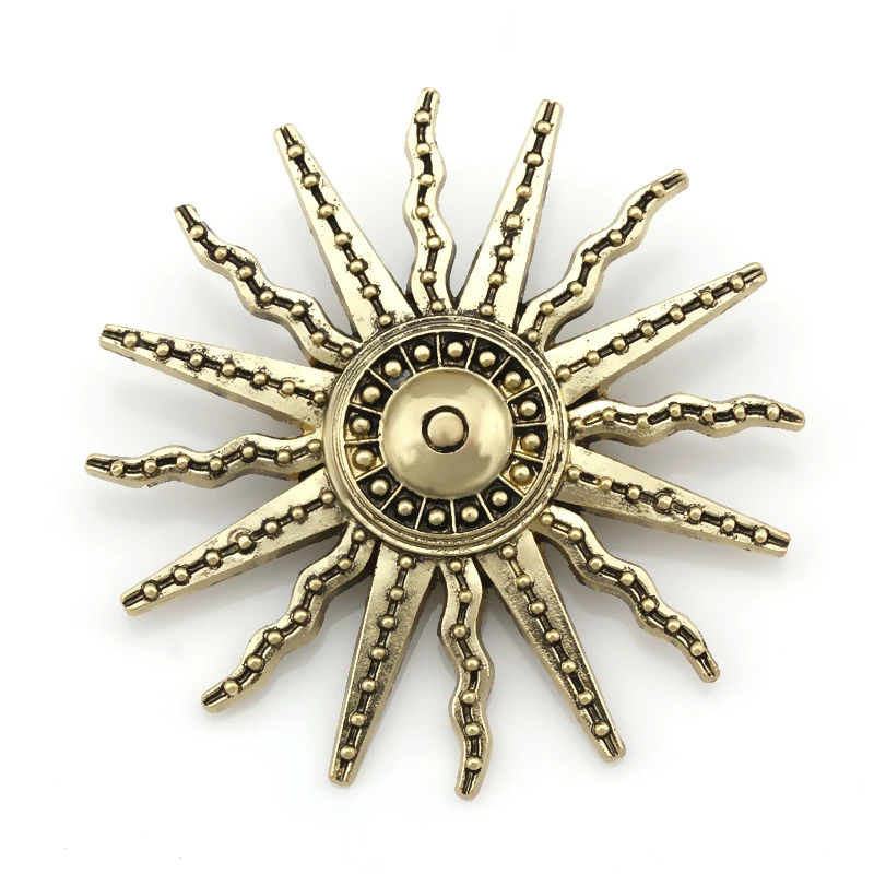 Factory Direct Sale Vintage Style Sun Brooch Pins for Men or Women in ...