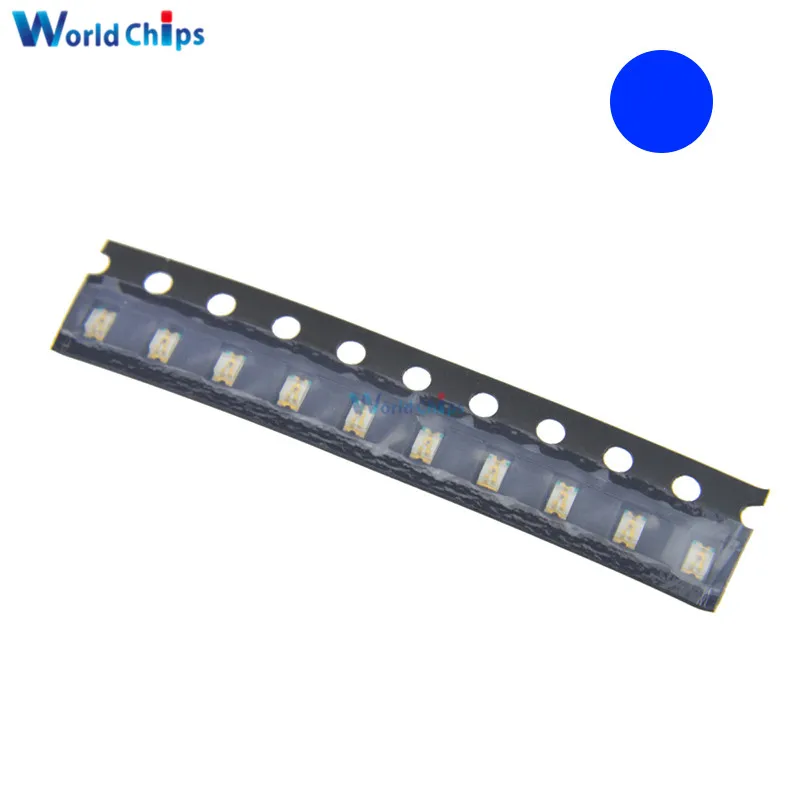 100pcs Blue 0805 Smd Smt Super Bright Led - Integrated Circuits ...