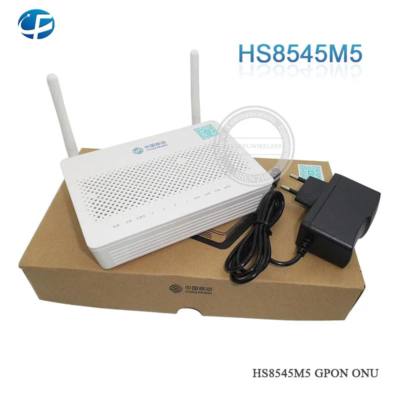 GPON маршрутизатор HS8545M5 GPON ONU ONT FTTH Fibra оптика 1GE+ 3FE+ 1TEL+ USB+ Wifi Мини Размер ...