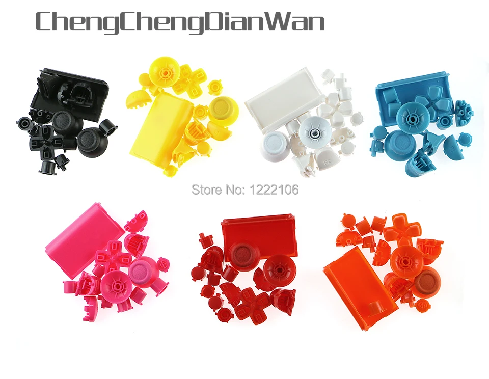 1set Full Set Button For Playstation 4 Jds 001 Jdm011 001 Controller R2 ...