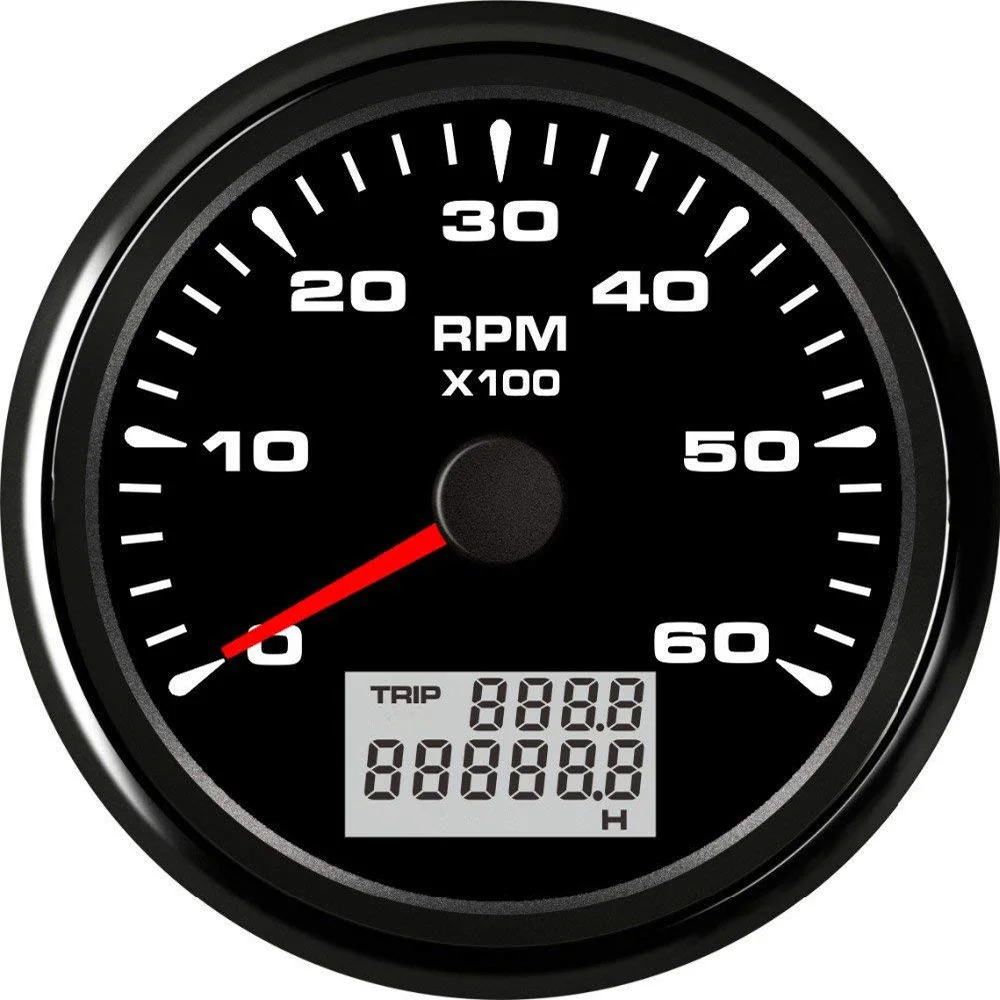 Tacómetro Digital LCD de 85mm para coche, tacómetro con ...