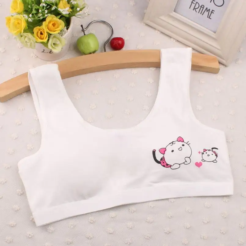 TELOTUNY Puberty Kids Girls Bras Wofee Girls Sexy Lace Bra Floral Wire ...