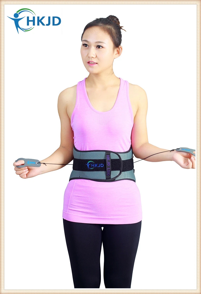 Pull String Medical Orthopedic Back Waist Lumbar Spine Braces Supports ...