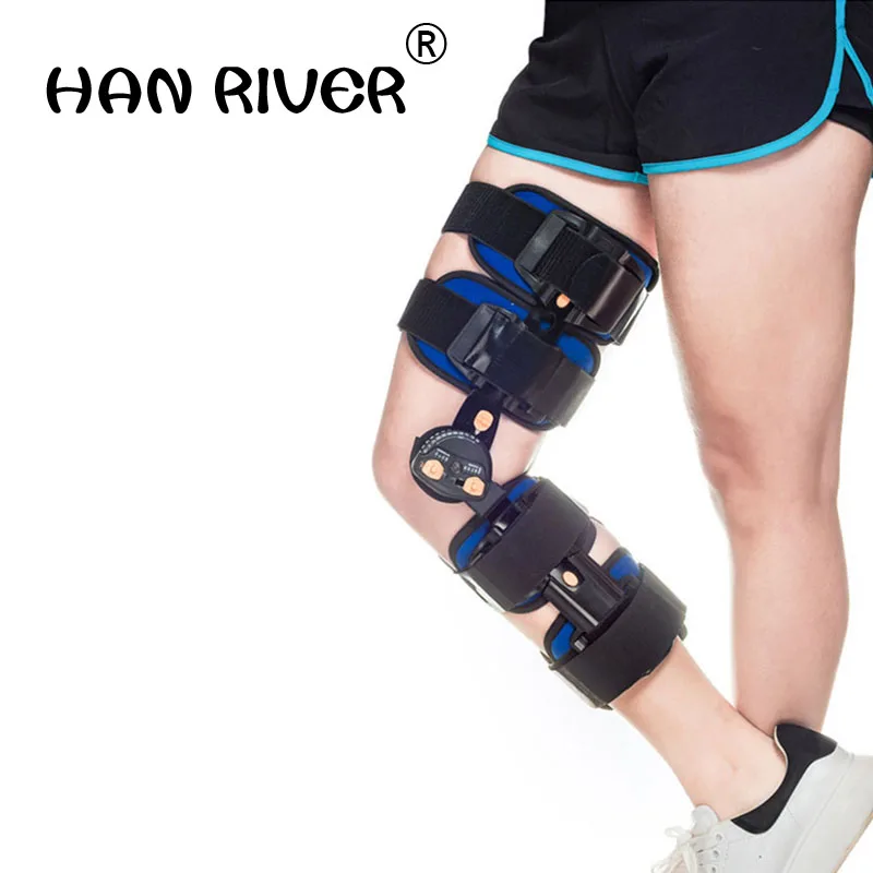 Rodillera médica ajustable para el dolor, soporte de rodilla con ...