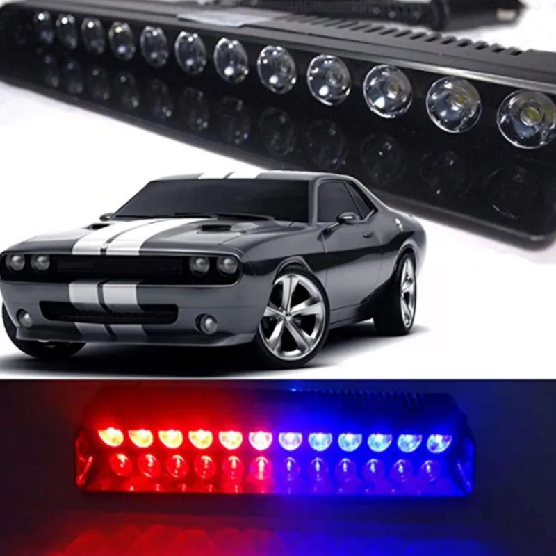 Auto Car Truck Emergency Strobe Flash Warning Light 12 Led 12w Police ...