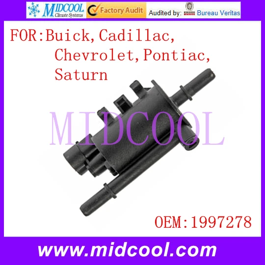 New Auto Canister Purge Control Solenoid Valve use OE NO. 1997278 for ...
